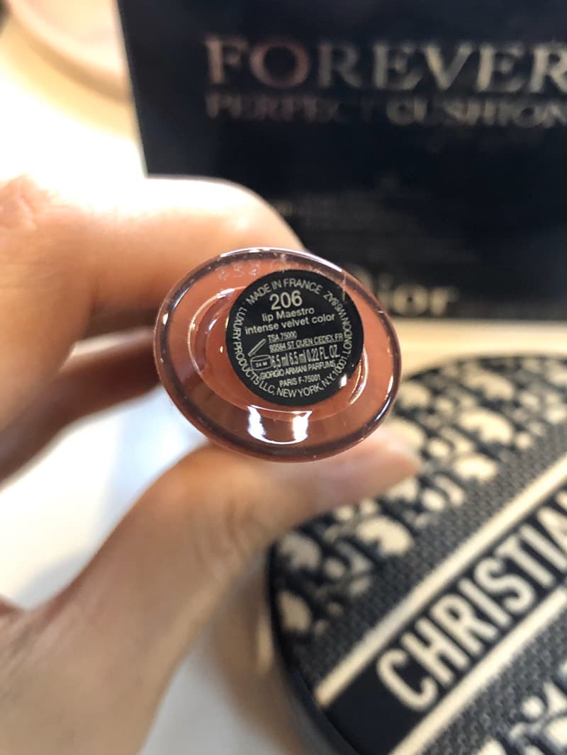 GA 2019秋冬限定磨砂#206+Dior 織布款氣墊粉餅超簡易開箱😳 - 美妝板 | Dcard