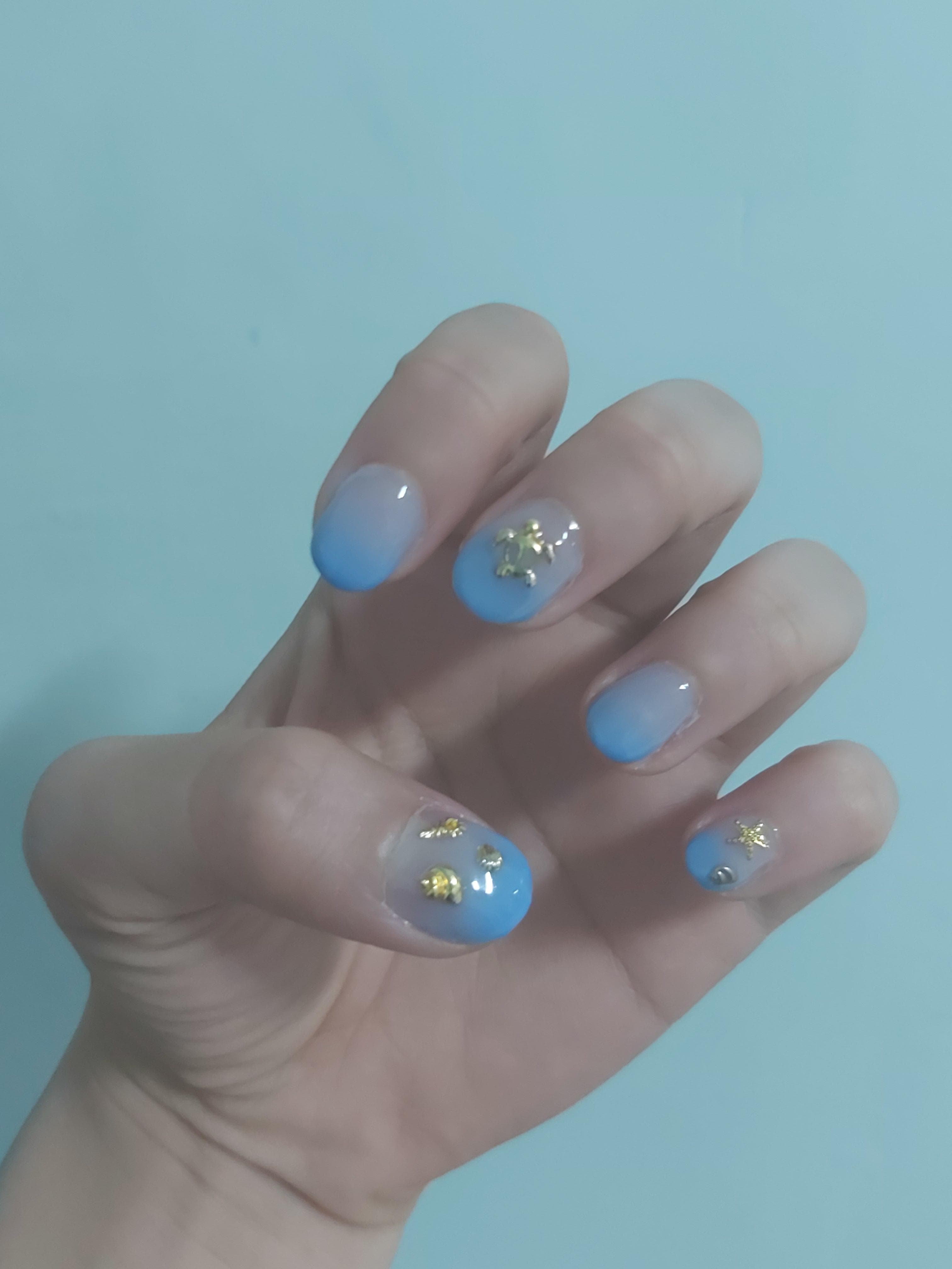 問題 自己做光療後的問題 美甲板 Dcard