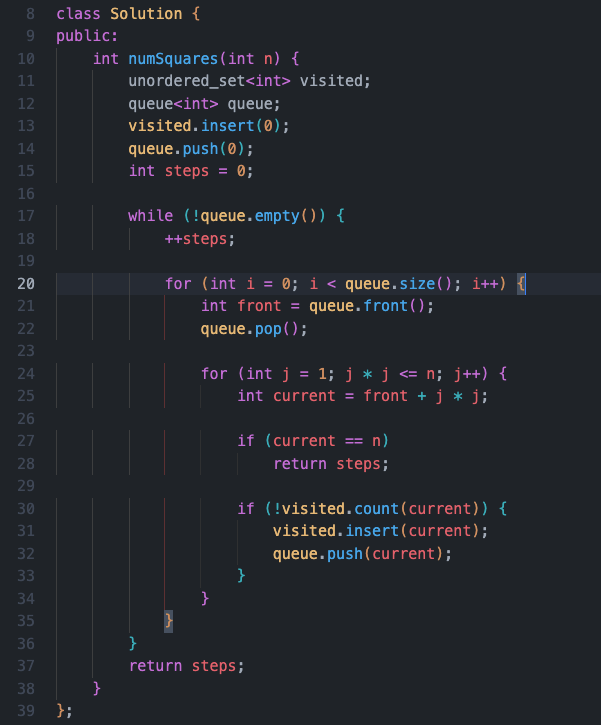 #討論 Leetcode #279 問題請教 （已解決） - 軟體工程師板 | Dcard