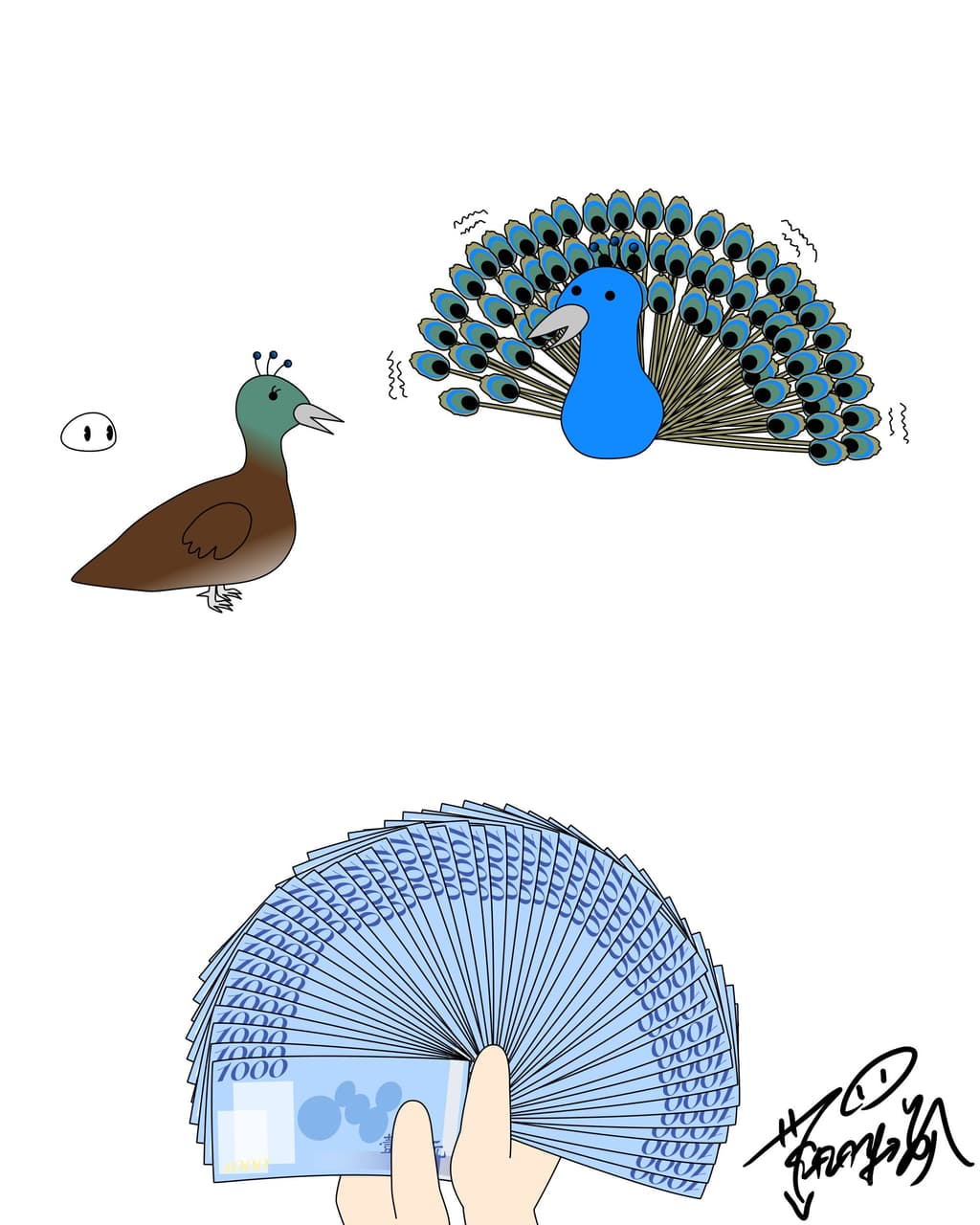 🦚求偶 - Tenny趴趴 (@tenny_papa) | Dcard