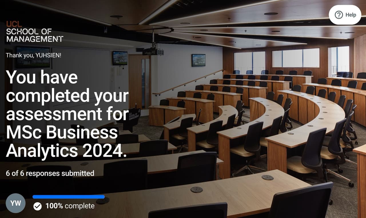 #經驗分享 UCL Business Analytics 2024 fall 面試題目 - 留學板 | Dcard