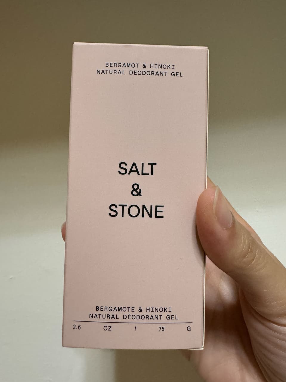 #我要賣 #售出 全新 salt&stone天然體香膏 - 二手交易板 | Dcard