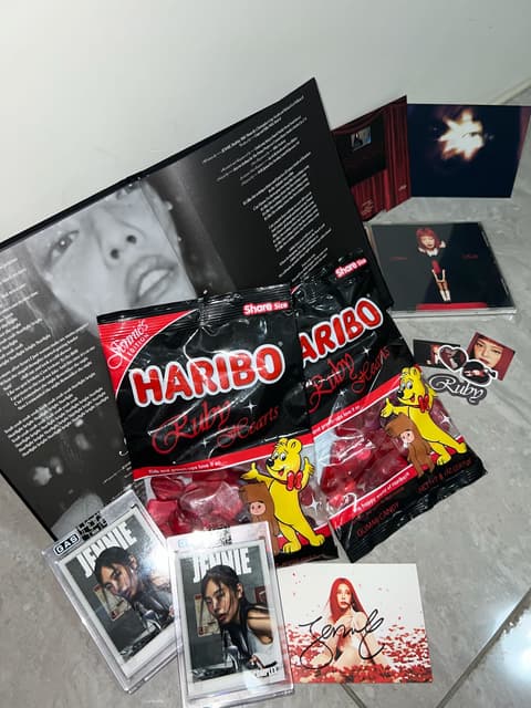 #分享 JENNIE x HARIBO Ruby Hearts軟糖 ️‍🔥 - BLACKPINK板 | Dcard