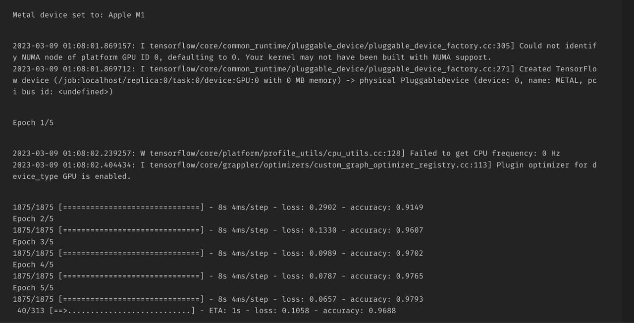 #請益 Tensorflow GPU on Mac M1 - 軟體工程師板 | Dcard