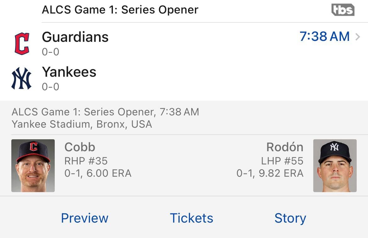 #討論 2024/10/15 ALCS G1 先發投手 - MLB板 | Dcard