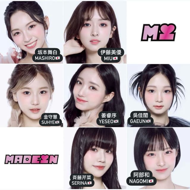 #集中討論 MADEIN 9/3 EP出道專輯 [상승上升] - 追星板 | Dcard