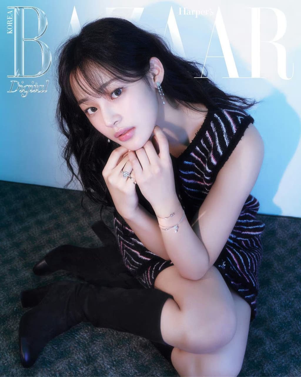 #分享 Minji Bazaar Korea電子刊封面！ - NewJeans(NJZ)板 | Dcard