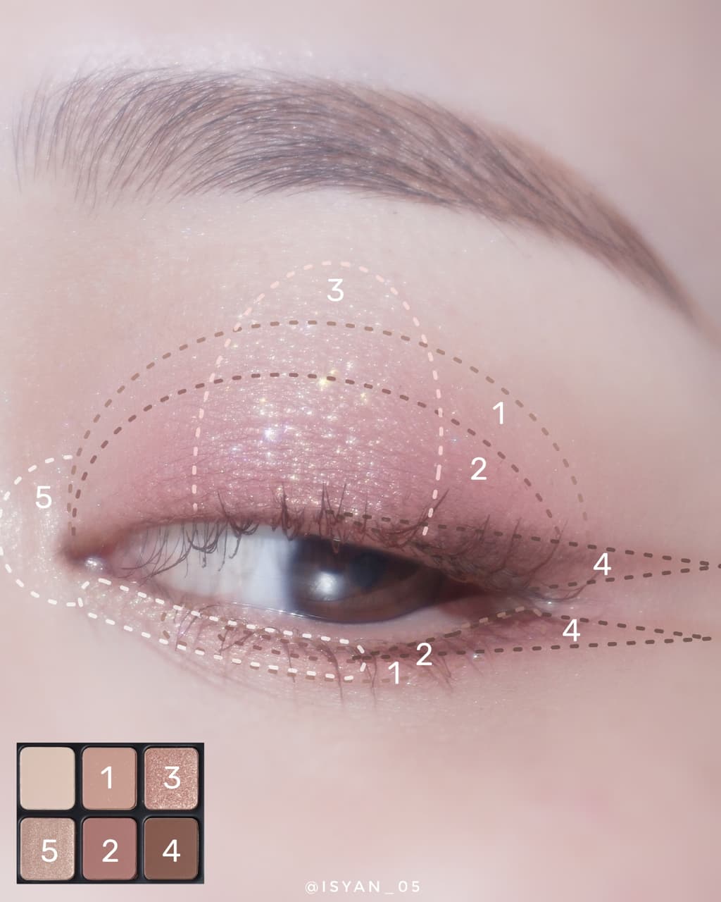 heme 六色眼影盤新色眼妝教學 - yan's makeup (@isyan_05) | Dcard