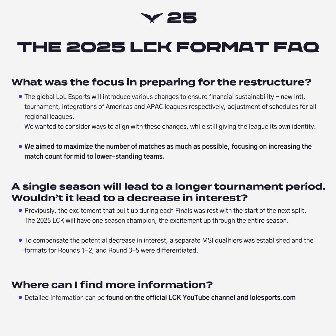 LCK賽制重大改動 - 英雄聯盟板 | Dcard