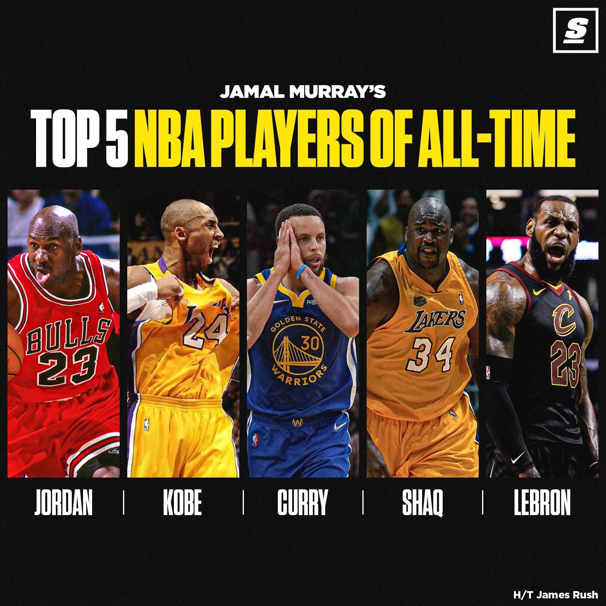 #討論 Murray的TOP5 - NBA板 | Dcard
