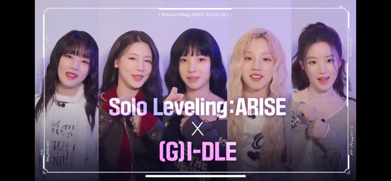 #分享 (G)I-DLE x 我獨自升級 遊戲合作曲預告 - i-dle板 | Dcard