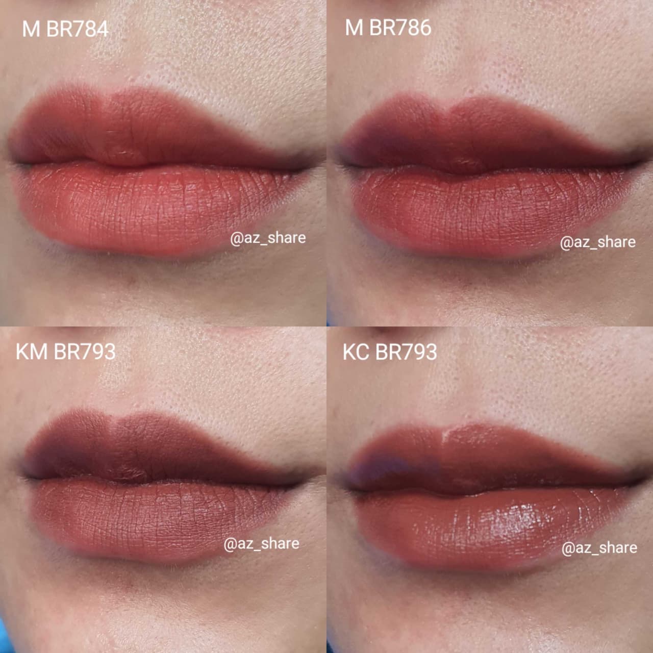 #試色 手邊的8隻植村秀唇彩 #D樂園推推 - AZ (@az_share) | Dcard