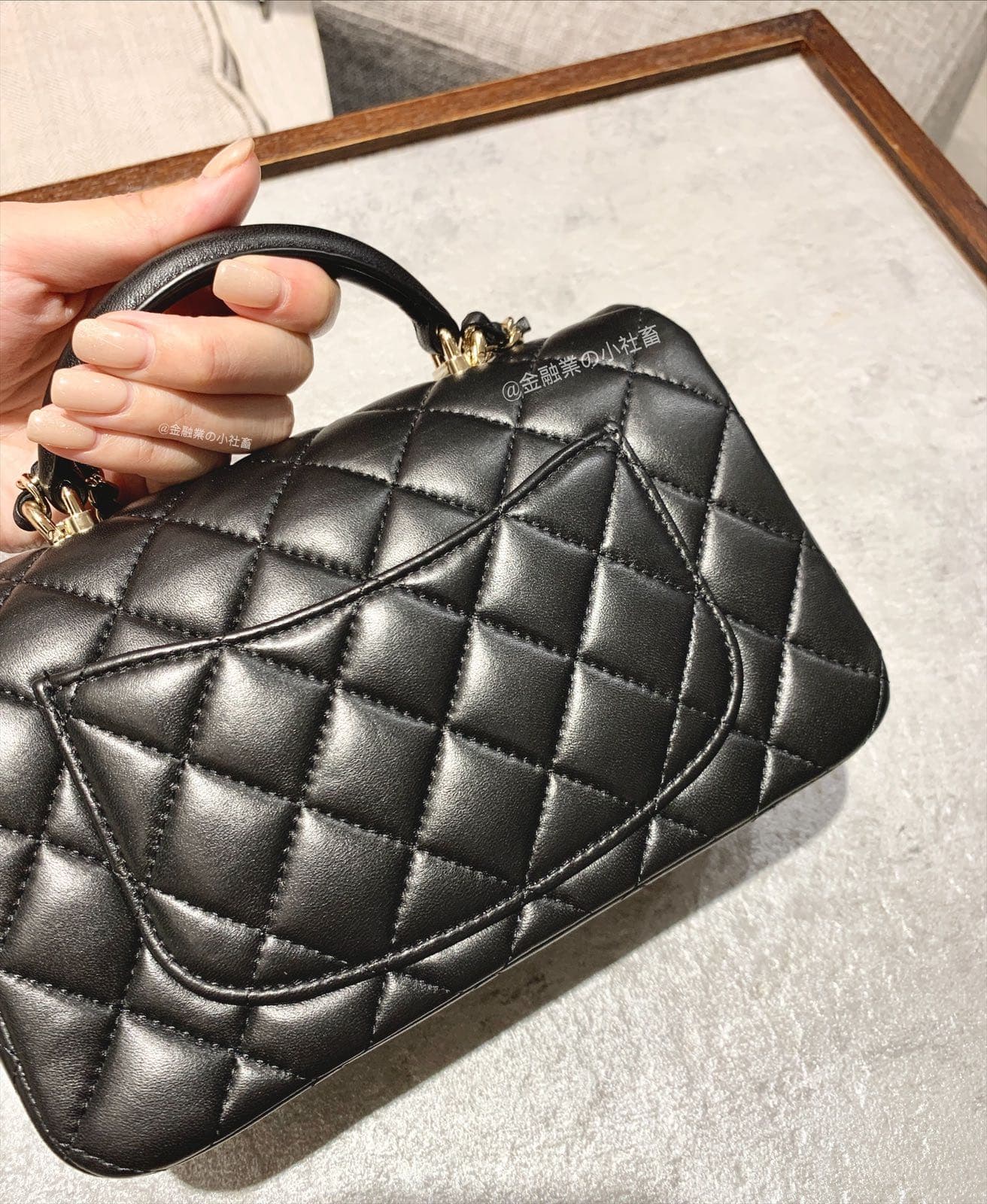 #分享 Chanel mini cf handle 迷你手把口蓋包 / 耳環 - 精品板 | Dcard