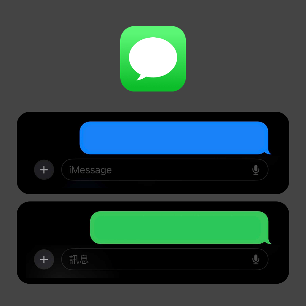 iPhone iMessage 訊息功能綠色與藍色泡泡差別？內建免費的通訊軟體！ - I'M JOE (@joe512) | Dcard