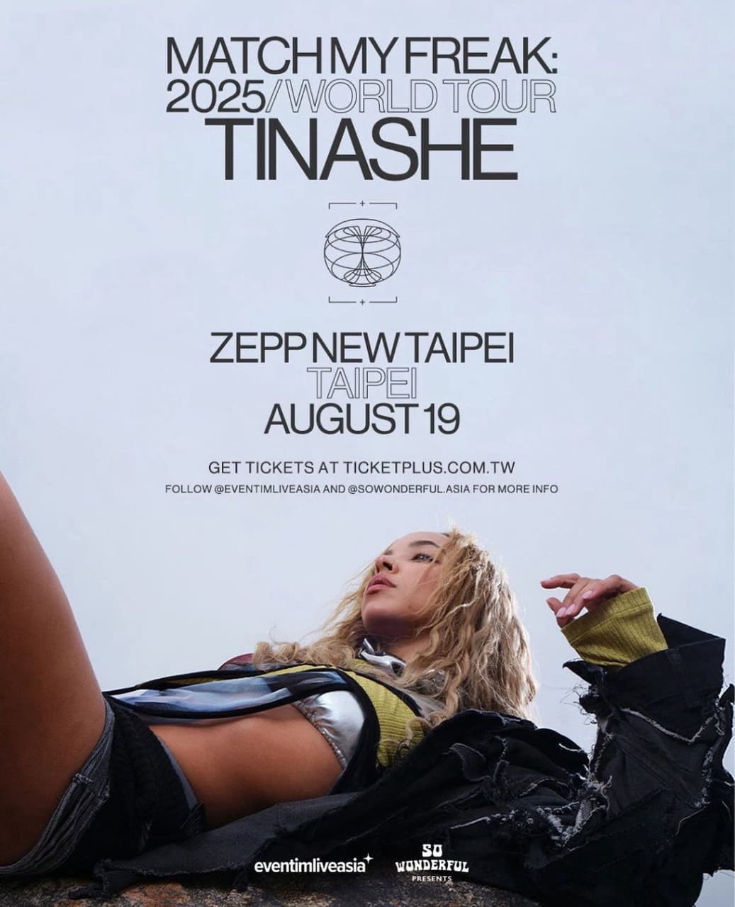 R&B全能女神 Tinashe 8/19 Zepp New Taipei 引爆台北最強熱浪！ - Ricky (@ricky.cheng) | Dcard