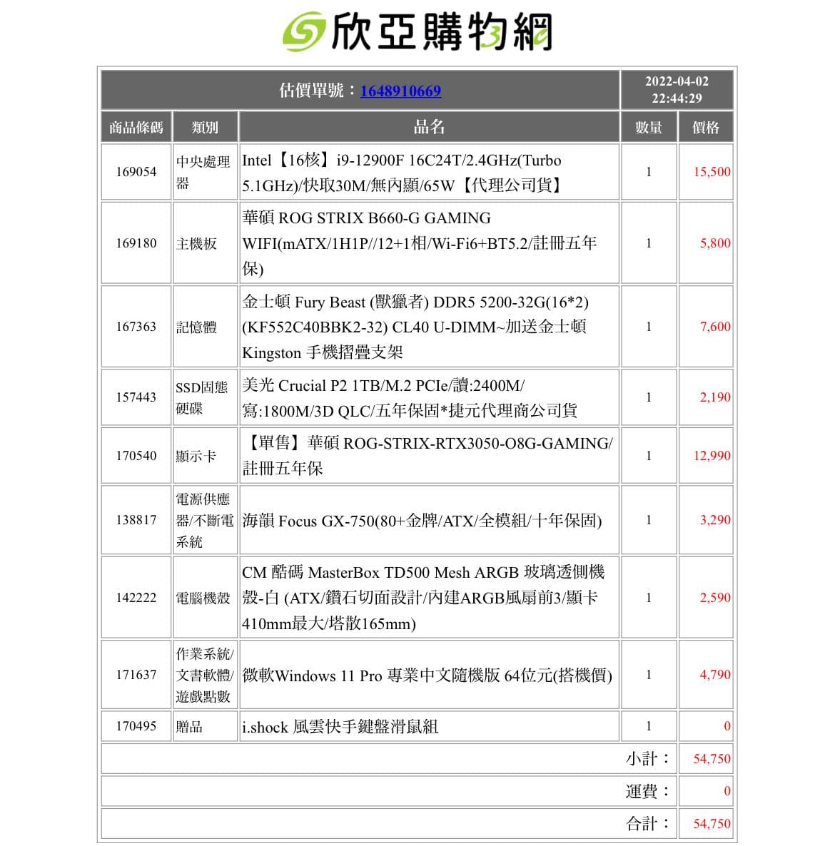 55k菜單健檢 - 3C板 | Dcard