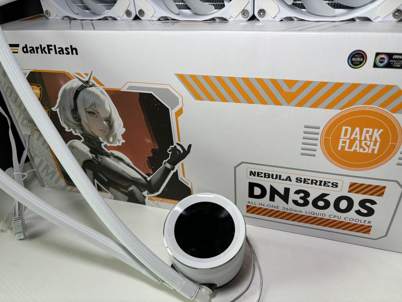 【開箱】「螢幕水冷的新選擇！」darkFlash Nebula DN360S LCD 水冷散熱器 - 3C板 | Dcard
