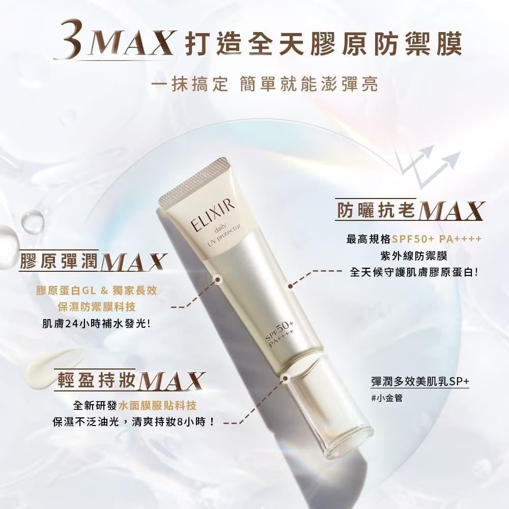 超好用的ELIXIR 怡麗絲爾 彈潤多效美肌乳 SP🩷 - 蘋果紅萱加椰果 (@yuikatherine) | Dcard