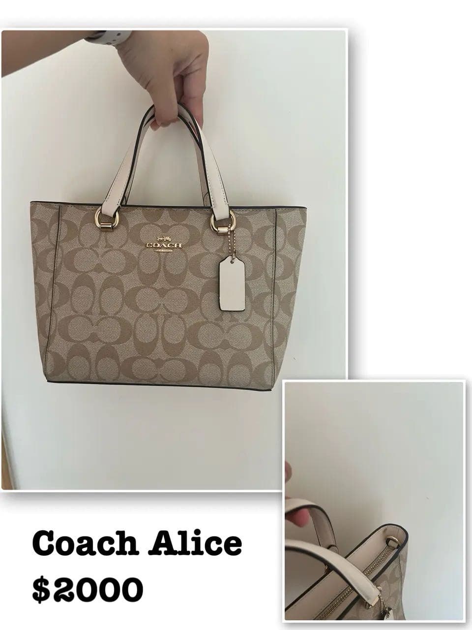 #我要賣 降價售 Coach/MK/TB/RM 包包、卡夾 - 二手交易板 | Dcard