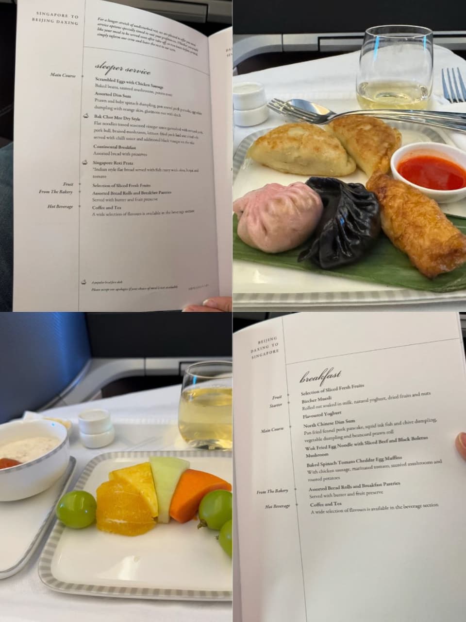#國外遊記 新航商務艙體驗 大興PKX ️新加坡SG-SQ811 - 旅遊板 | Dcard