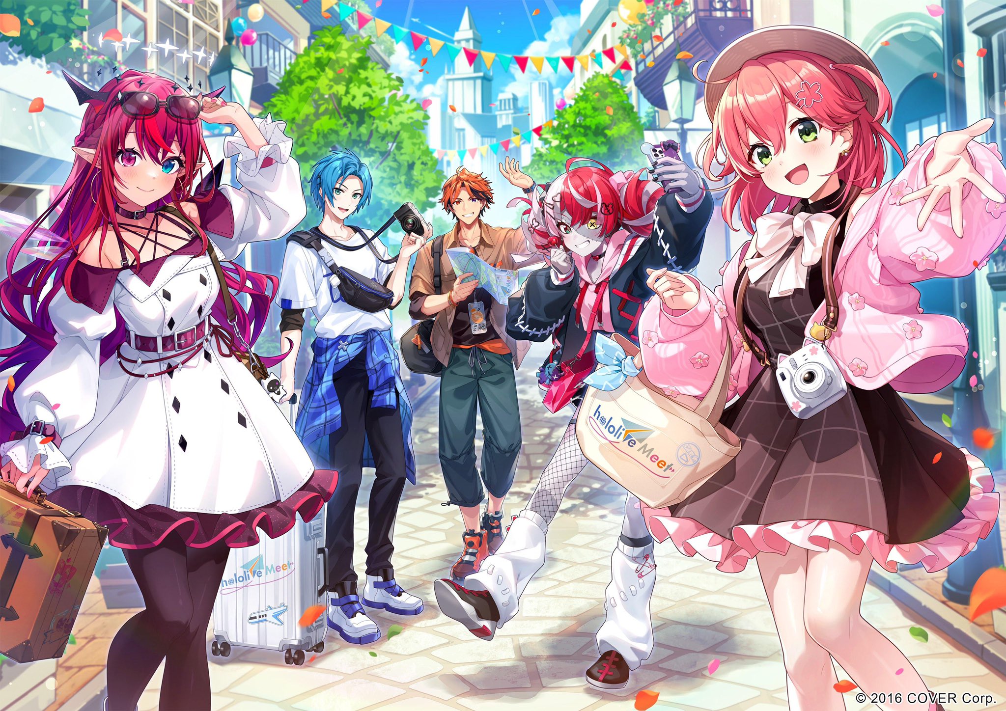 hololiveMeet 2023年度大使〈さくらみこ〉、〈IRyS〉、〈Kureiji Ollie〉、〈夕刻ロベル〉、〈Regis ...