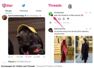 Threads和Twitter有什麼不同？看這10張圖就懂 - 閒聊板 | Dcard