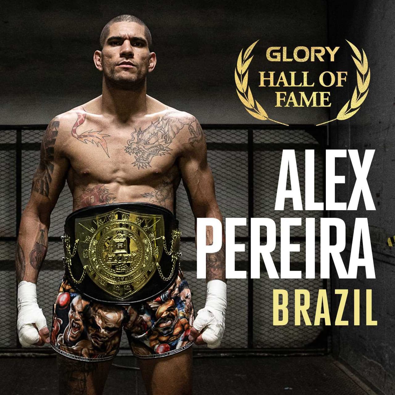 Alex Pereira入選Glory Hall Of Fame - Yeeyeehaha (@kentsai1688) | Dcard