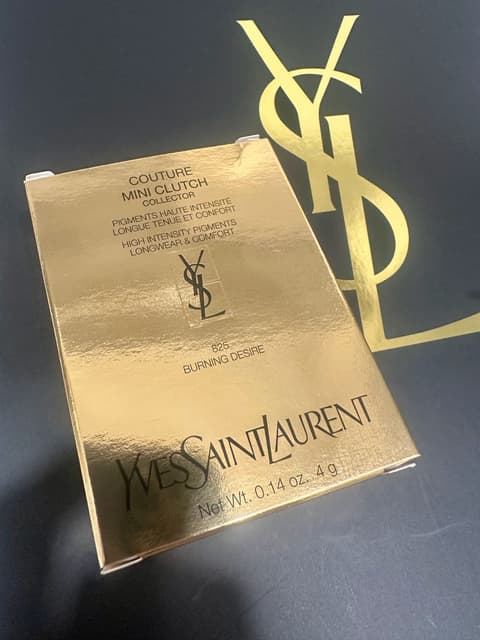 #開箱 Ysl 新品眼影盤#825 burning desire 開箱/試色（情報🔎：ysl仲夏度假villa） - 美妝板 | Dcard