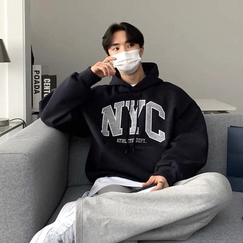 #韓國 NYC 刺繡 內刷毛帽T - 艾倫🏠潛銷台中預售屋 (@aburaabura) | Dcard