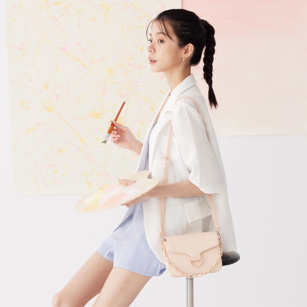 #我要賣 Saime 東京企劃 coco真皮小方包 - 二手交易板 | Dcard