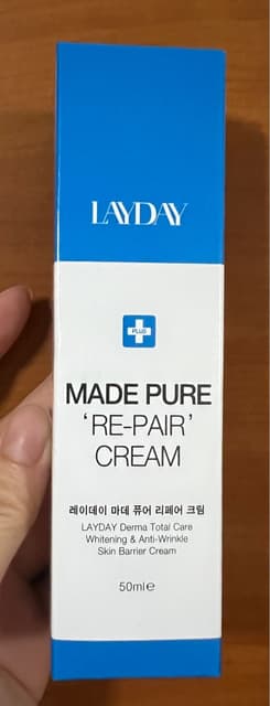 #請益 想請問有人有使用過layday made pure re-pair cream嗎 - 美妝板 | Dcard