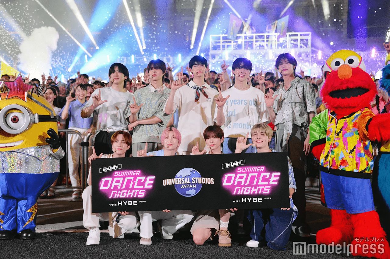 #新聞 USJ、HYBE JAPAN合作活動，&TEAM驚喜現身！成員們樂享樂園 - 追星板 | Dcard