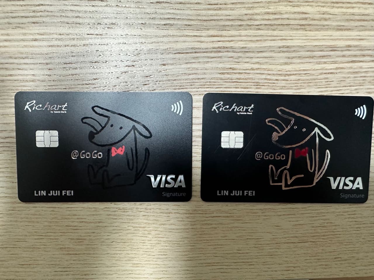 #詢問 @gogo卡發光卡面 - 信用卡板 | Dcard