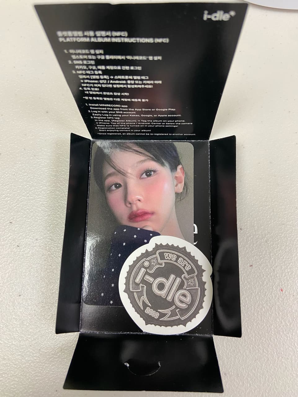 #開箱或後記 i-dle* special mini album [We are i-dle] (Platform ver.) 開箱 - i-dle板 | Dcard