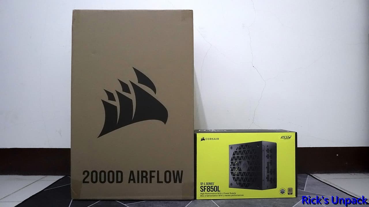 【開箱】朦朧美、散熱佳直立小機殼 | CORSAIR 2000D RGB AIRFLOW + CORSAIR SF850L開箱 - 3C板 | Dcard