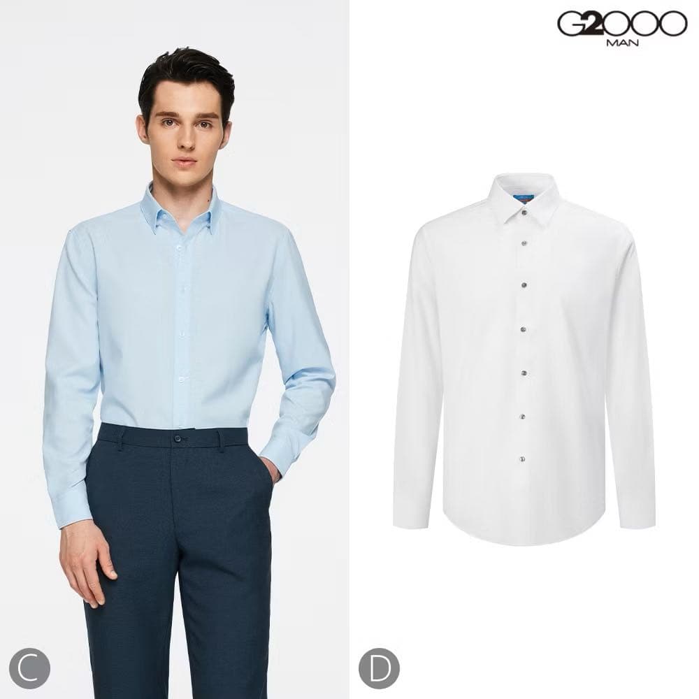 3 款 G2000 男生上班襯衫推薦🙌 吸濕、排汗 - 布萊恩 (@kobe08240823) | Dcard