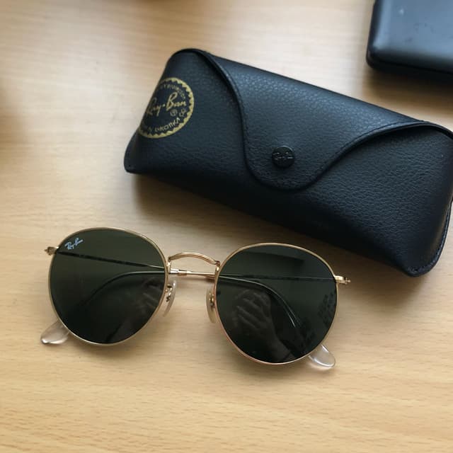 #我要賣 RAY BAN 雷朋 復古圓框太陽眼鏡 - 二手交易板 | Dcard