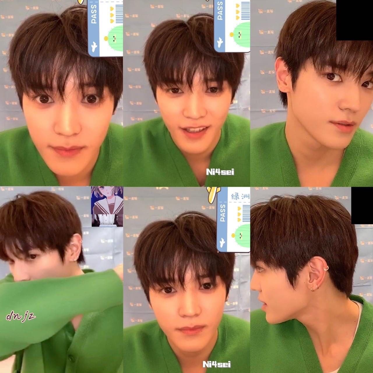 #分享 以黑短髮造型進行視訊簽售的NCT泰容 - NCT板 | Dcard