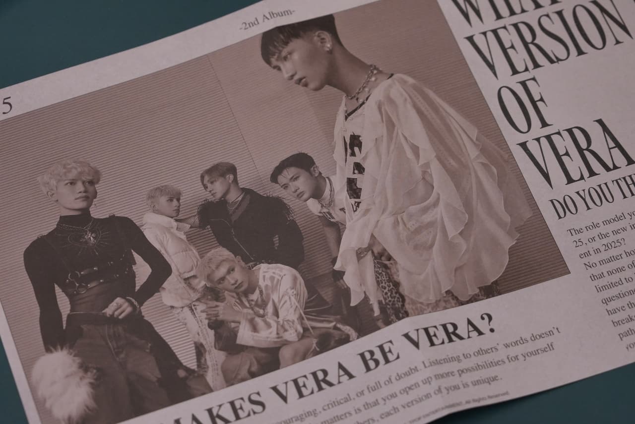 #分享 同事太漂亮要確欸？社畜男團VERA最新全創作專輯《Ver.25》開箱 - 追星板 | Dcard