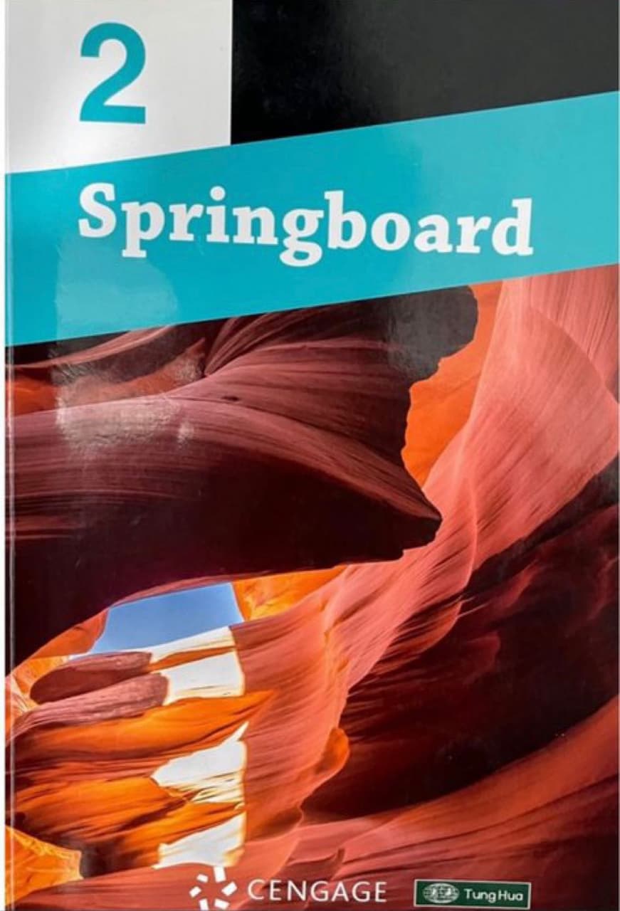 徵Springboard 2英文課本、財務分析與企業評價，可議價 - 致理科技大學板 | Dcard