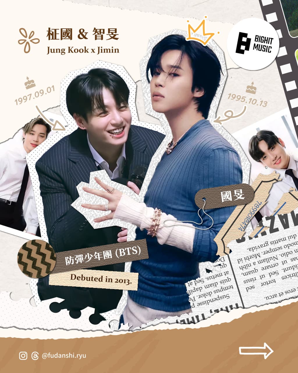 #分享 【懶人包】你嗑過這些KPOP男團CP嗎？ - 追星板 | Dcard