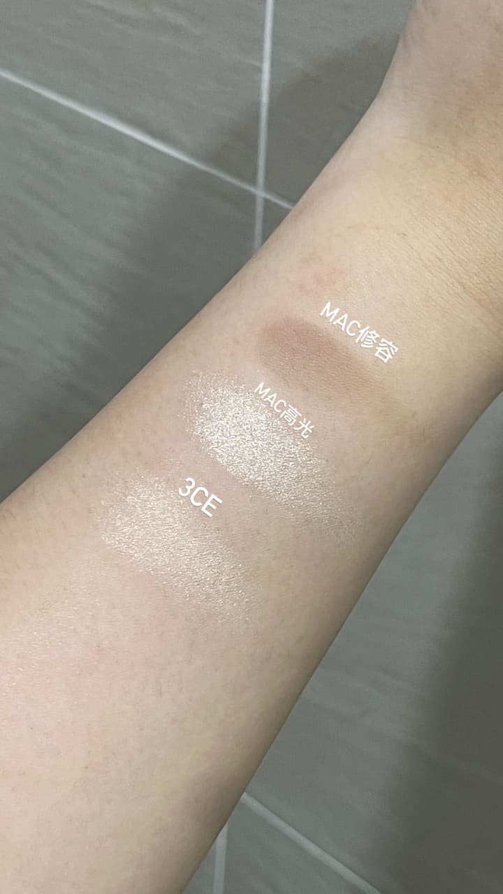 #分享 我僅有的兩個打亮😉3CE 打亮氣墊 Mac雙色修容打亮盤 - 美妝板 | Dcard