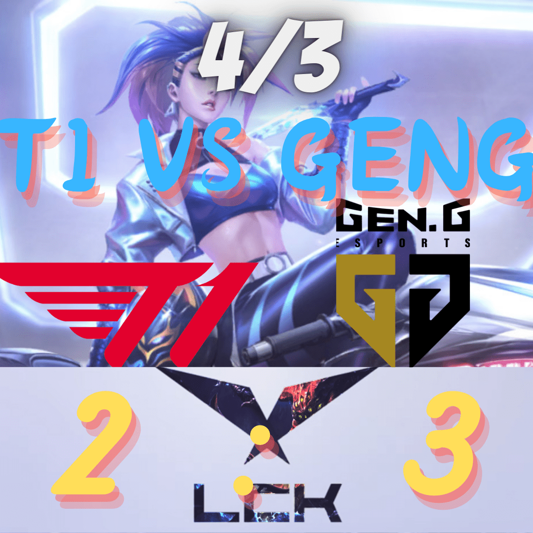 4/14 LCK春季賽總決賽 T1vsGENG（完美預測） - 小Y (@y_man) | Dcard