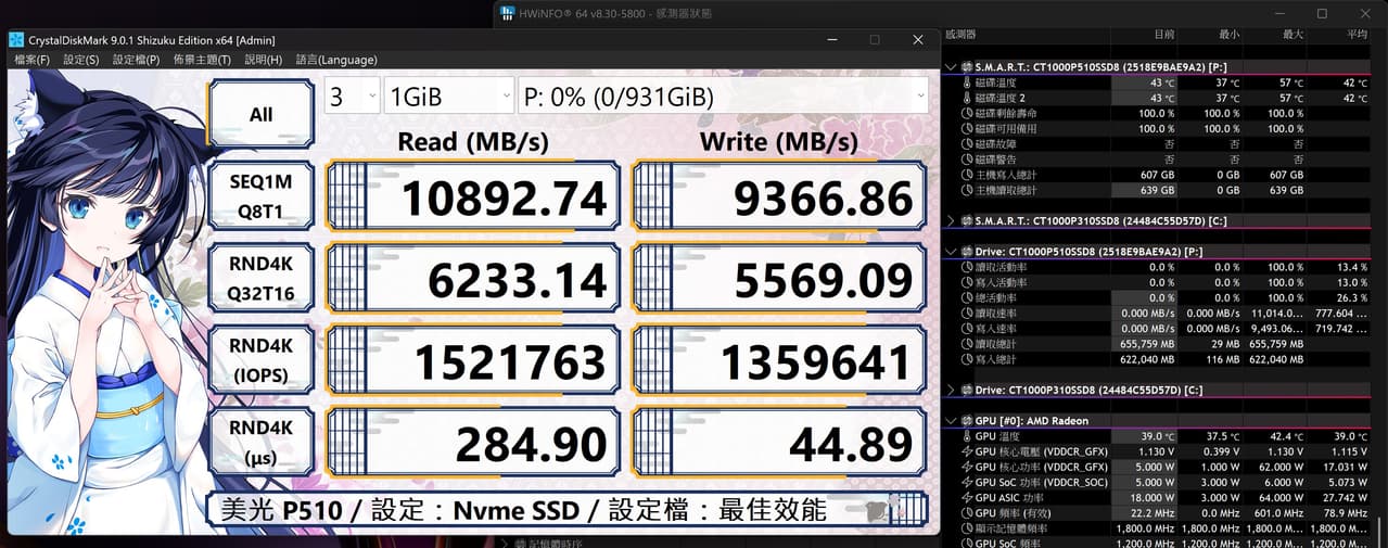 「2025 的下半年 Gen 5 SSD 值得入手嗎？」美光 Micron Crucial P510 1TB SSD 開箱評測 - 3C板 | Dcard