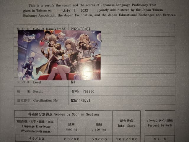 #分享 日檢N4、N3、N2通過心得分享 - 日語板 | Dcard