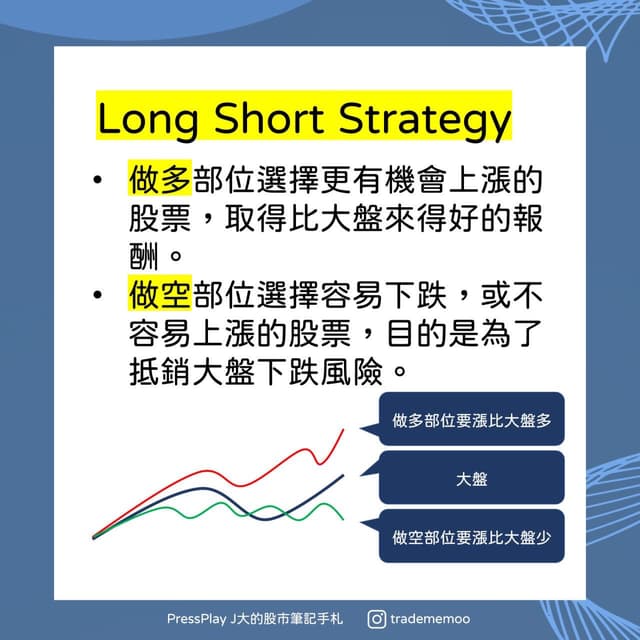 #分享 Long Short 策略簡介 法人常用交易策略 - 股票板 | Dcard