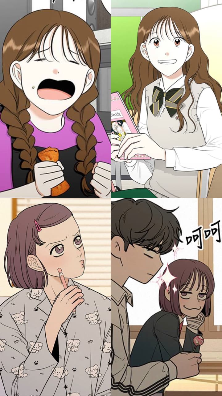 #分享 喜感派女主當道！傻妞也能當女一😎 - Webtoon板 | Dcard