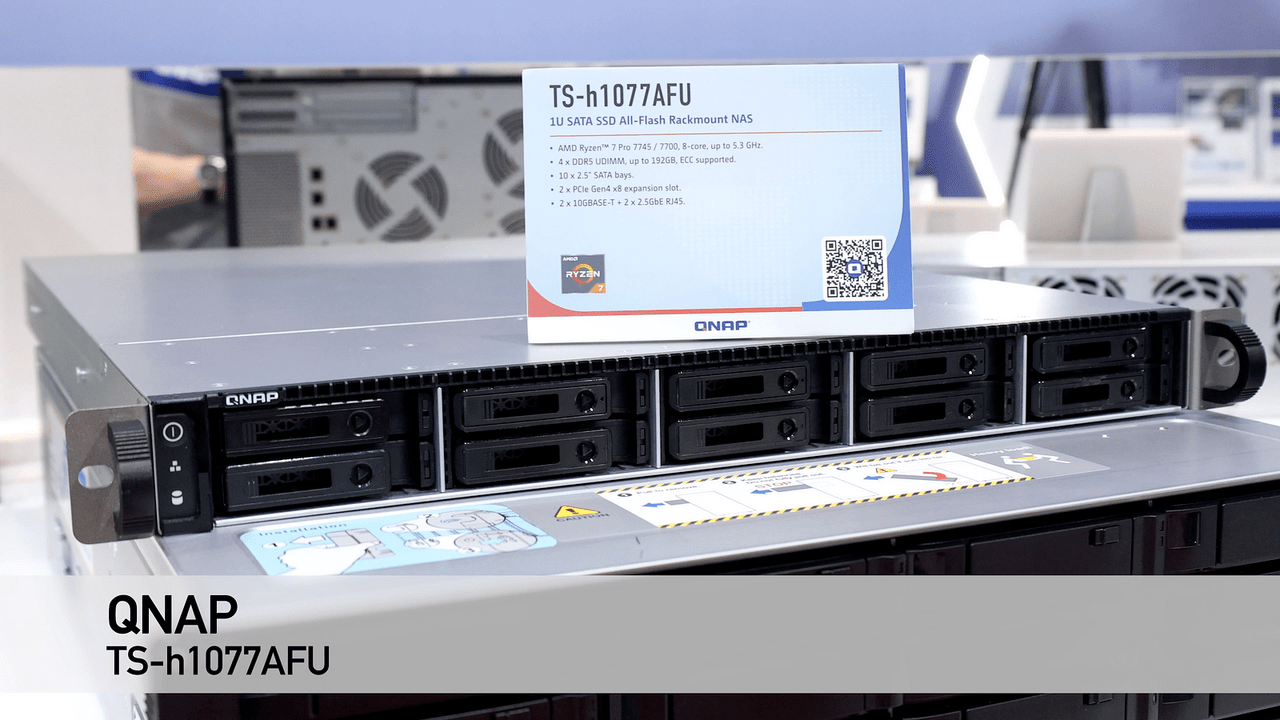 威聯通 COMPUTEX，HA 解決方案亮相！還有AI 應用、備份策略與多款 QNAP 新機一次看 - EnterBox (@enterbox) | Dcard