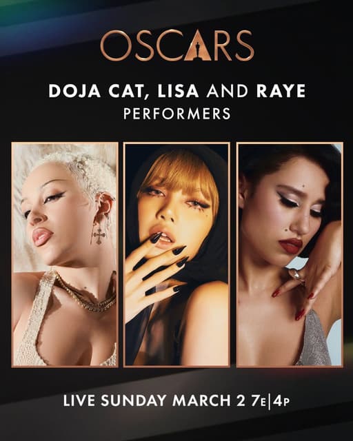 #分享 LISA將出席奧斯卡金像獎頒獎典禮表演 - BLACKPINK板 | Dcard
