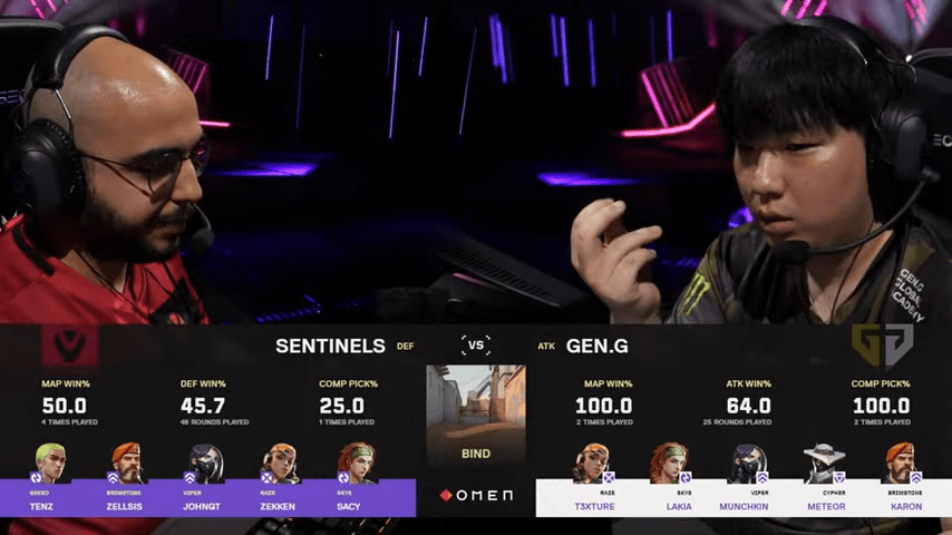 Gen.G VS SEN🔥VCT馬德里大師賽總決賽🏆 - 特戰英豪板 | Dcard